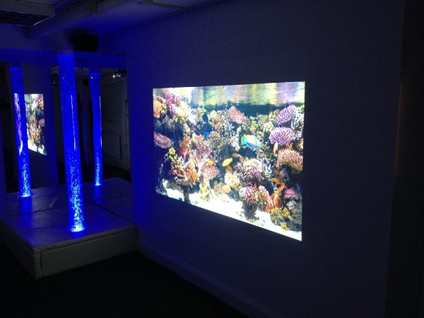Media Projection In Sensory Calming Room for Autism | Sensory Technology